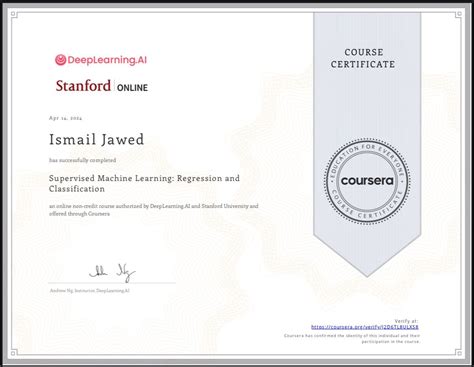 ismail jawed on linkedin machinelearning deeplearning coursera