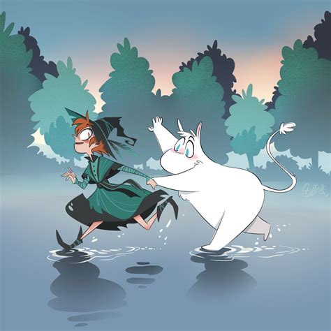 Artstation Moomins Witchwalk