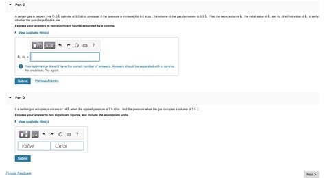 Solved Please Help With Part C And D Chegg