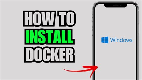 How To Install Docker In Windows Full Tutorial YouTube