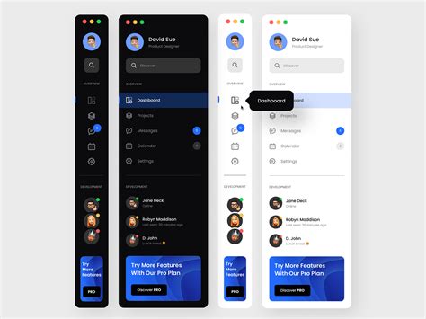 Dashboard Sidebar Navigation 🚀 By Alişan Yazgı On Dribbble