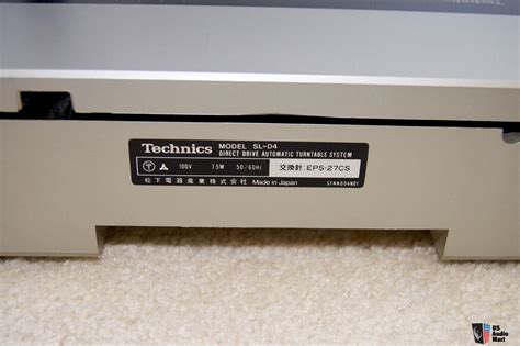 Technics SL D Linear Tracking Direct Drive Automatic Turntable With P Cartridge Serviced And