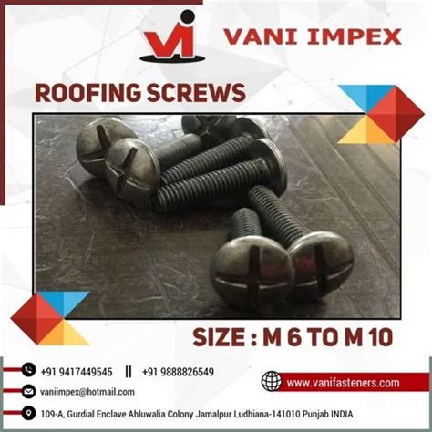 Mild Steel Metal Roofing Screw For Construction At ₹ 90 Kg In Ludhiana