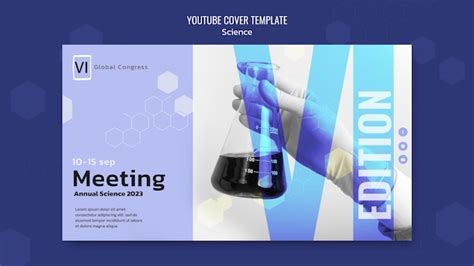 Free Psd Science Research Youtube Cover