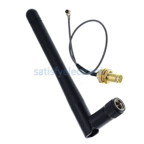 2 4g Wireless Sma Antenna With Extension Cord For Nrf24l01 Pa Cc2500