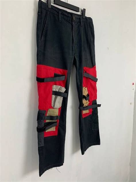 Custom Made Cargo Pants John Bull Custom Reconstruct Streetwear Grailed Cargo Pants Street