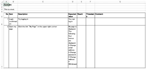 Managing Test Specifications With Git Creating Excel From Markdown
