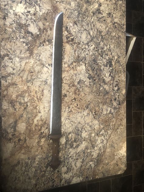 Wood Splitting Sword — Waterfield Forge