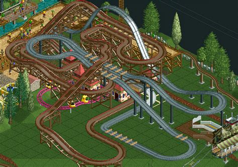 롤코스터 타이쿤2 테마파크놀이공원을 만들어보자 실전5 소형 롤러코스터 편 네이버 블로그