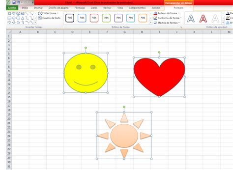 ¿cómo Agrupar Las Autoformas Formas En Excel Excel Intermedio