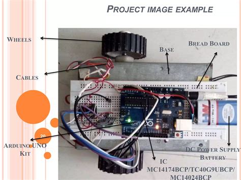 robot controlled car using wireless module pptx operating systems