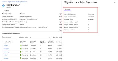 単一サーバーから azure database for postgresql フレキシブル サーバーに移行する migrate