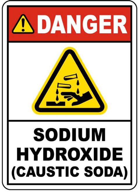Sodium Hydroxide Also Known As Lye And Caustic Soda Is An Inorganic Compound With The Formula