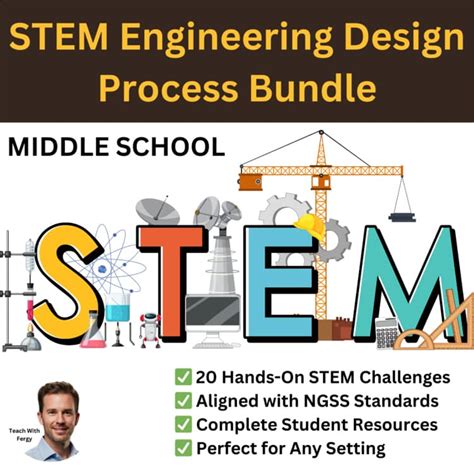 Stem Engineering Challenge Bundle 6th 7th 8th Grade Science Tpt