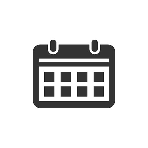 Premium Vector Date Icon Vector Illustration