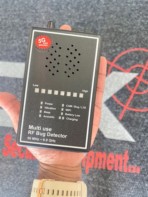 Multi Use Professional Rf Bug Detector Spytek Surveillance