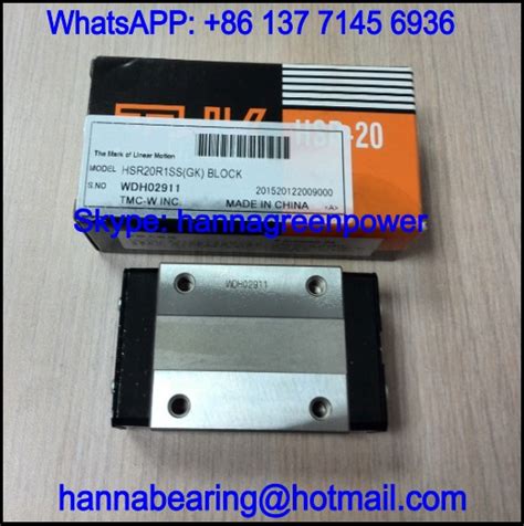 HSR25R1SS GK Linear Guide Rail Block Slide Block 83 1x48x40mm HSR25R1SS GK Bearing 83