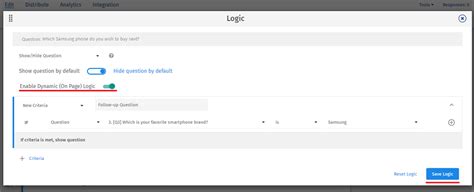 Dynamic Show Hide Logic Questionpro Help Document