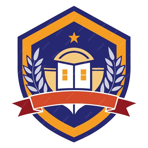 Vector Art Illustration For School Logo Premium Ai Generated Vector