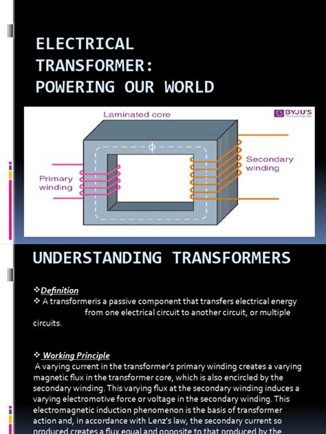 Electrical Transformers Pdf Transformer Electromagnetic Induction