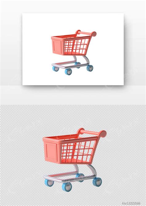 立体购物车素材图片下载 红动中国
