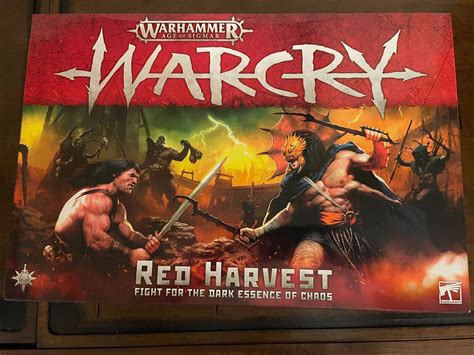 Warcry Red Harvest Warhammer Age Of Sigmar New On Sprue Ebay
