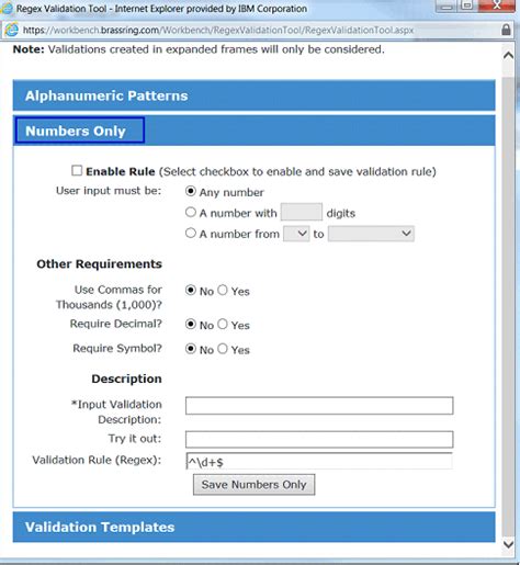 Ibm Kenexa Brassring On Cloud Candidate Forms Custom Field Validation