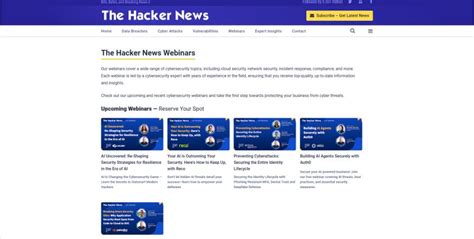 Cybersecurity Learningneverstops Thehackernews Webinartakeaways… Mohammed Fahad