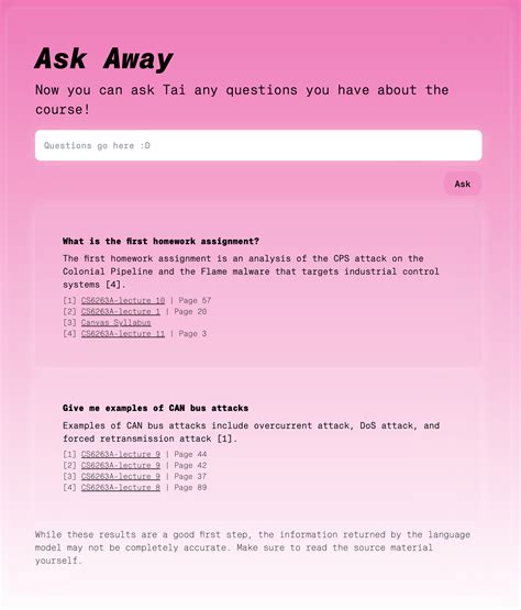 Tai Teaching Assistant Ai Devpost