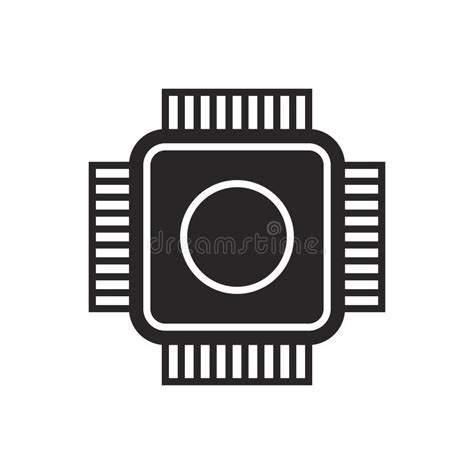 Cpu Chip Technology Vector Digital Electronic Computer Processor
