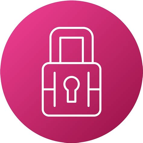 Premium Vector Vector Design Padlock Icon Style