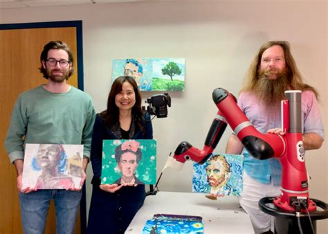 美 카네기멜론대 인공지능 로봇 화가 프리다 프로젝트 추진 로봇신문사