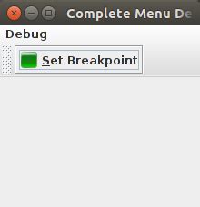 Java Swing Actions Linking Menus And Toolbar Stack Overflow