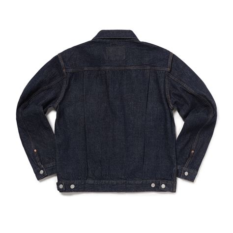 Lot 062 Pioneer Selvedge Jacket Indigo One Washed Demil Mfg