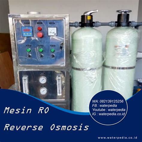 Reverse Osmosis Osmosis Terbalik Waterpedia