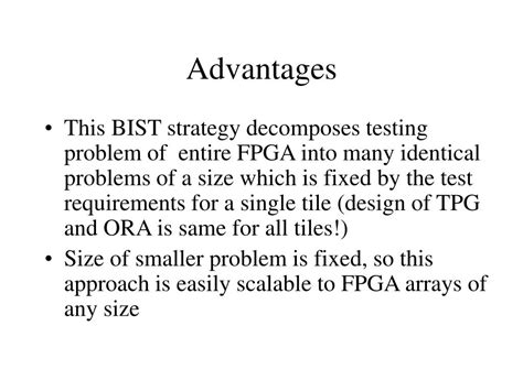 Ppt Interconnect Testing In Cluster Based Fpga Architectures