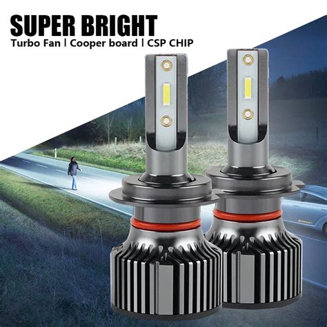 L Mpadas Led Do Farol Do Carro L Mpadas Autom Ticas Luzes De Nevoeiro Turbo Ice