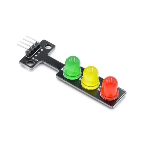 Modul Led Lampu Lalu Lintas Traffic Light Modul 5v 8mm R Y G Arduino Lazada Indonesia
