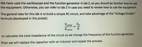 Solved We Have Used The Oscilloscope And The Function Chegg Com