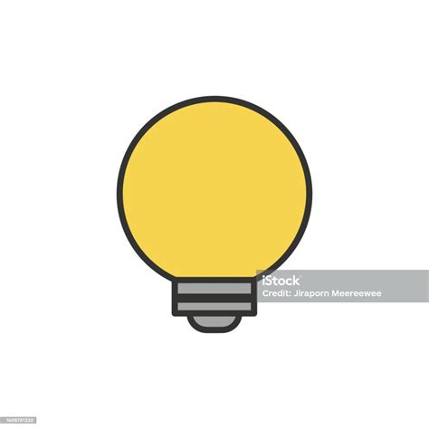 The Light Bulb Is Full Of Ideas And Creative Thinking Analytical Thinking For Processing Light