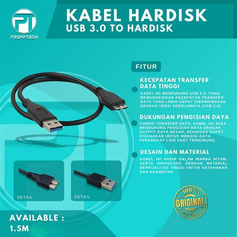 External Hard Disk Cable 30 Profftech Usb External Hard Disk Version 3
