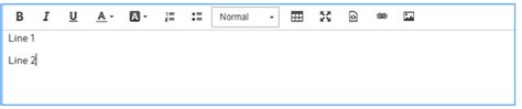 New Value Should Appear On A New Line Smax Service Management