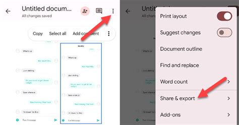 How To Print Text Messages From Android