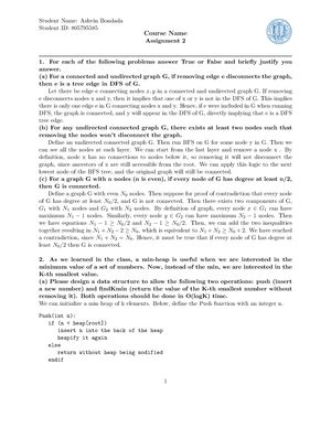 CS180 HW1 Matching Algorithms And Big O CS180 Homework Computer
