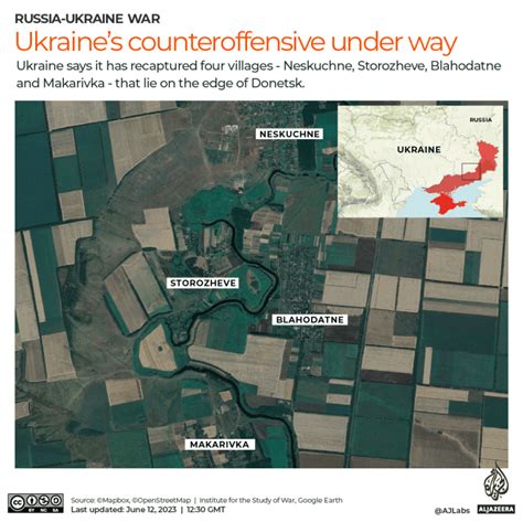 Ukraines Counteroffensive Begins What Do We Know So Far Russia