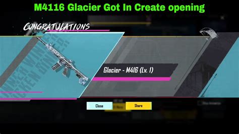 M416 And Akm Glacier Create Opening In Bgmi India With 10k Uc Got Akm