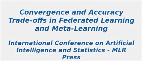 Phd And Master Research Topic In Convergence And Accuracy Trade Offs In