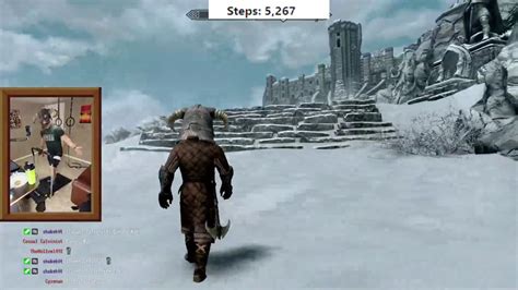 Skyrim Player Uses Real World Step Tracking Tech To Actually Walk The