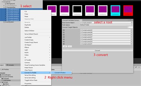 Release Tool Help Convert Gameobject To Prefab Instance Or Prefab Instance To Other Prefab