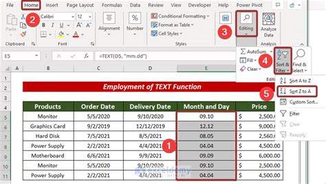 How To Sort Dates In Chronological Order In Excel 6 Easy Ways